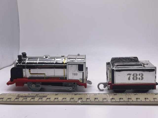 THOMAS THE TANK Engine Trackmaster Merlin + Tender 2013 Mattel -Tested ...