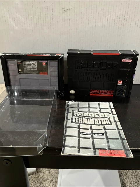 ROBOCOP VS. THE Terminator (Super Nintendo Entertainment System, 1993 ...