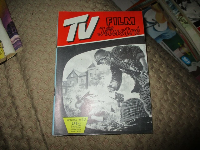 TV FILM ILLUSTRE n° 10 PETIT FORMAT MENSUEL ED SFPI OCTOBRE 1961 TTBE ...