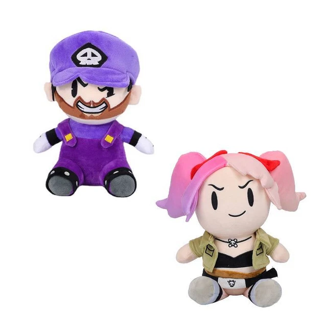SUPER SMG4 MARIO Bros Animation Purple Stuffed Plush Cartoon Action ...