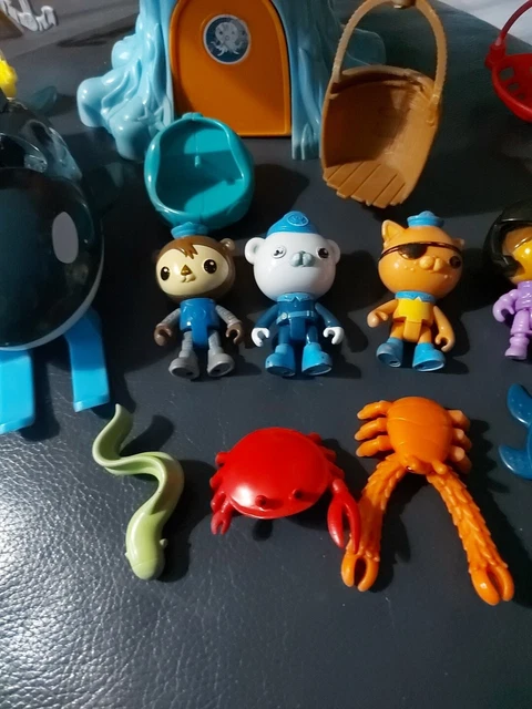 CBEEBIES OCTONAUTS TOYS Octopod Characters Sea Creatures Job Lot Bundle ...