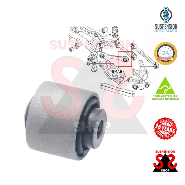 REAR AXLE MIDDLE Bushing, Control/Trailing Arm Suit MERCEDES-BENZ GLA-Class GLA $33.95 - PicClick AU