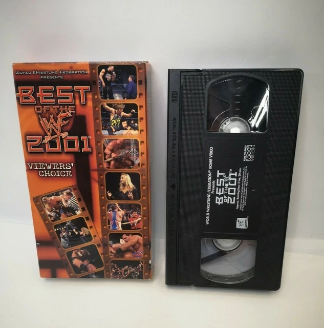BEST OF THE WF 2001 Viewers Choice VHS video Tape WWE/WWF $20.00 ...