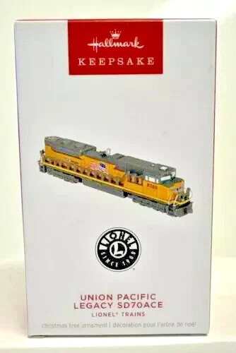 HALLMARK 2024 LIONEL Union Pacific Legacy SD70ACE Metal Keepsake ...