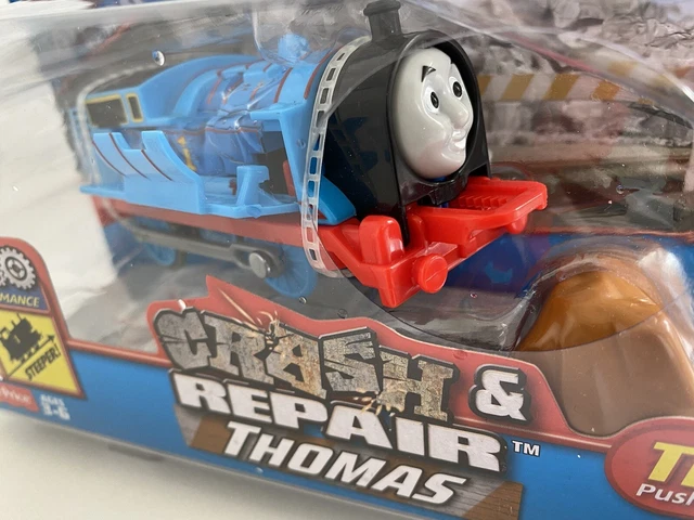 THOMAS & FRIENDS Motorized Engine TrackMaster - Crash & Repair Thomas ...