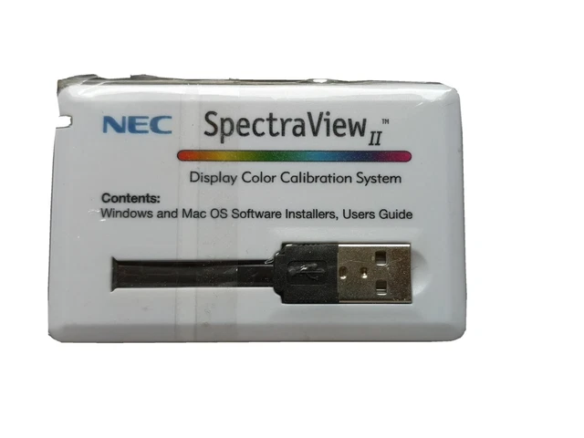 NEC SPECTRA VIEW II 2 USB Software EUR 60,00 - PicClick DE
