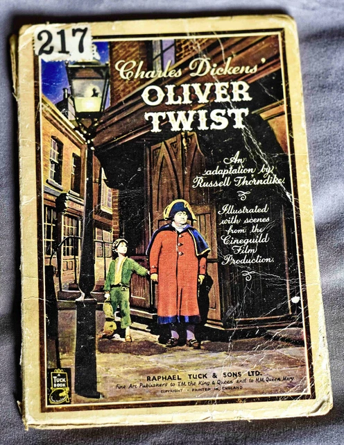 CHARLES DICKENS OLIVER Twist Raphael Tuck & Sons. Un livre Tuck. EUR 5 ...