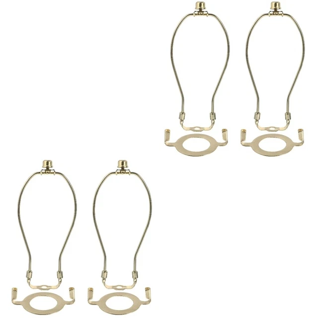 2 COUNT SHADE Bracket Iron Adjustable Lamp Harp Kit Floor Holder £26.55 ...