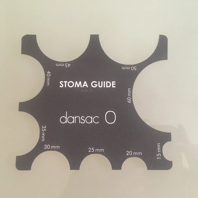 STOMA TEMPLATE CUT out sizing guide for Pouch 15mm to 60mm hole £2.49 ...