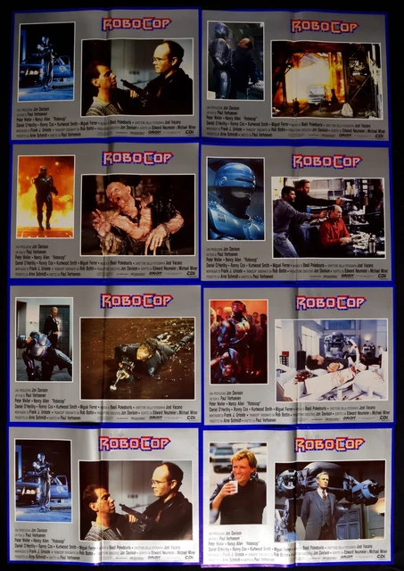 FOTOBUSTE ROBOCOP PAUL verhoeven robot cops police 1 edizione italiana ...