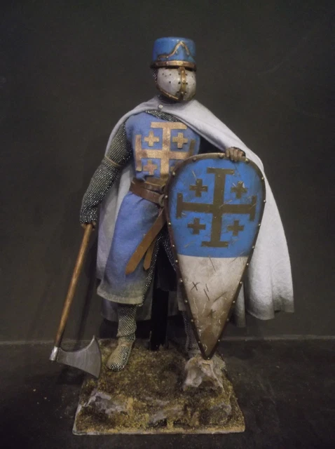 12& CUSTOM KNIGHT Of Jerusalem, Medieval Crusader Holy Warrior 1/6 ...