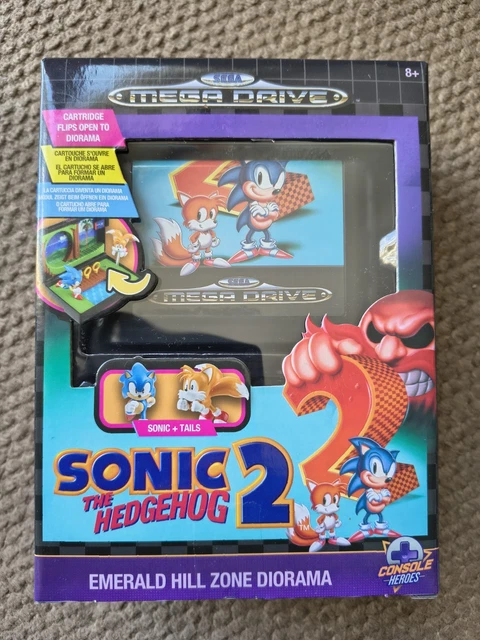 Sonic The Hedgehog 2 Emerald Hill Zone Diorama Console Heroes Sega Mega 3846
