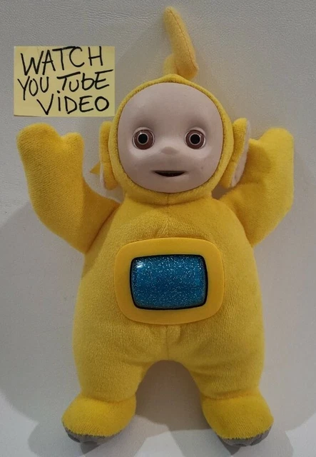 PELUCHE JAUNE TELETUBBIES LAA LAA Eden Vintage Roller Rattle Vras ...