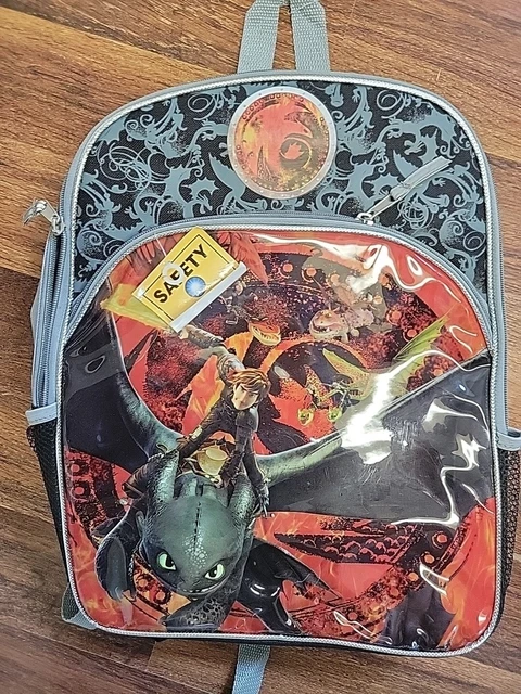 HOW TO TRAIN Your Dragon Toothless & Hiccup Kids Backpack NWT 16" £47. ...