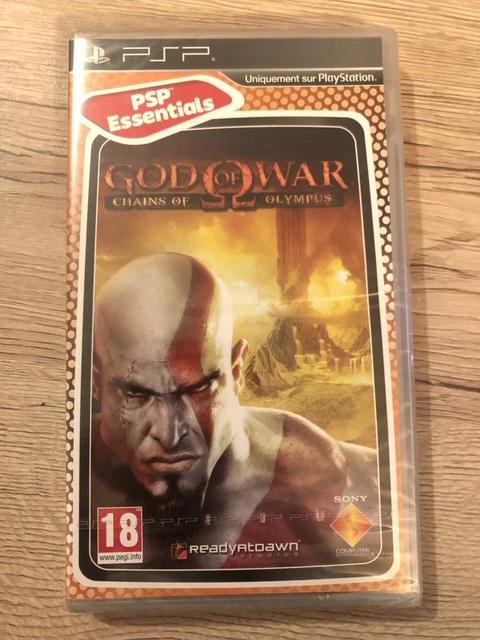 GOD OF WAR Chains of Olympus - PSP Essentials NEUF BLISTER - PAL FR EUR ...
