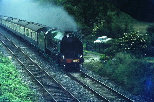 RAILWAY TRAIN SLIDE 35mm Steam Locomotive No 850 (s44 6c) £3.99 ...