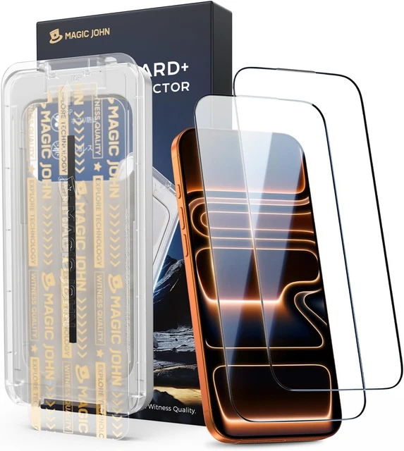 MAGIC JOHN 3RD Gen Upgraded for iPhone 17 17 Pro Max 6.9inch, Clear $43 ...