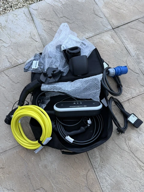 PORSCHE GENIUNE EV Charger Type2 With Adapters+ev Cable Type1+bag+wall ...