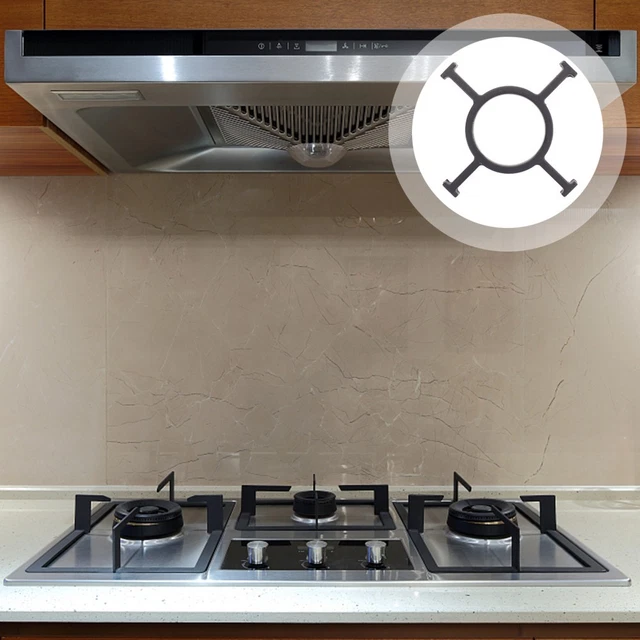 KITCHEN GAS STOVE Rack Metal Stove Rack Anti-slip household gas stove ...