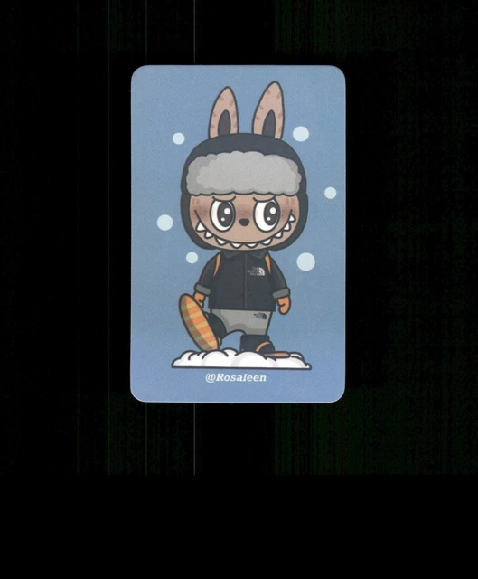 HOLO LABUBU DOLL Card Labubu Trading Card Labubu Card Anime Manga The ...