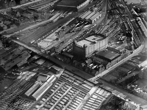 DEWAR'S DISTILLERY GLOVER Street Works Perth Scotland 1930s OLD PHOTO 1 ...