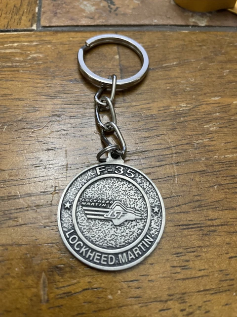 LOCKHEED MARTIN F-35 JSF Lightning II Fighter Aircraft Keychain SEE ...