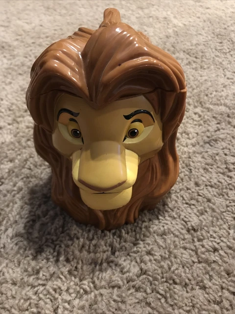 THE LION KING Disney On Ice Simba Mug Cup Stein Flip Top Lid 3D ...