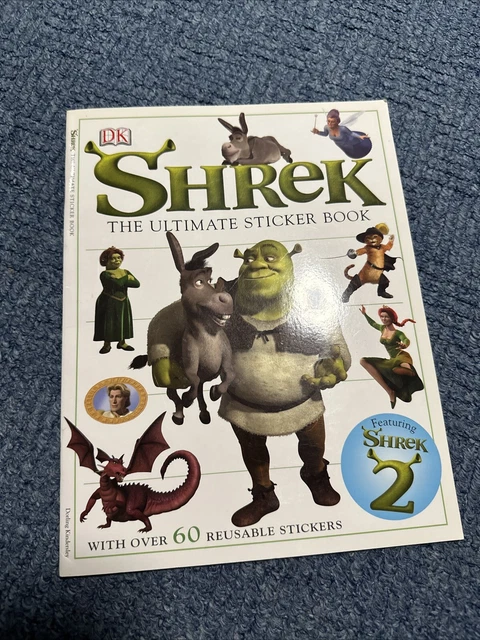 DREAMWORKS 2004 DK Shrek, The Ultimate Sticker Book - Used £4.99 ...