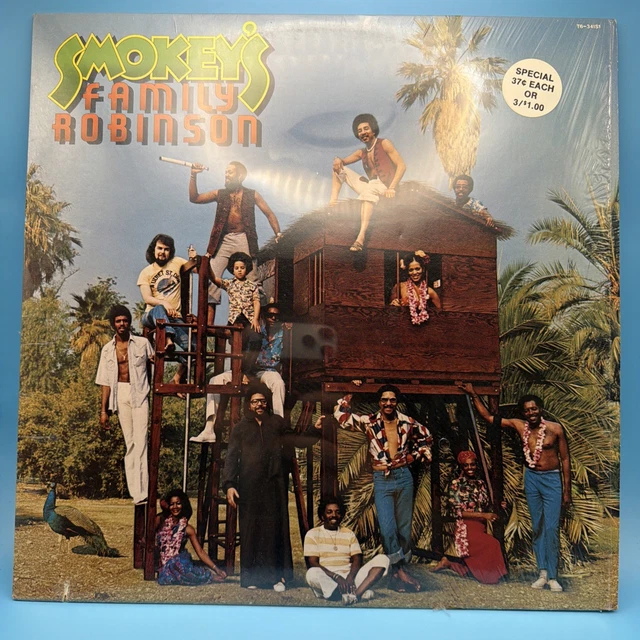 SMOKEY ROBINSON SMOKEY'S Family TAMLA T6-341S1 LP 1976 Soul £6.21 ...