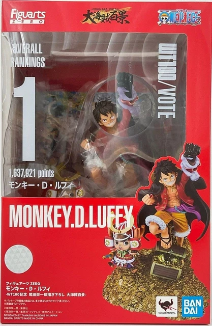 MONKEY D. LUFFY Rubber Daikaizoku Hyakkei One Piece Overall Rankings ...
