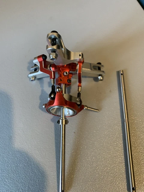 3 BLADE METAL Main Rotor Head for Align Trex 450 Helicopter £25.00 ...