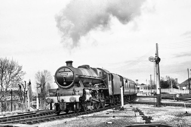 45562 BRITISH RAIL 6x4 Quality Steam Rail Photo c £1.50 - PicClick UK