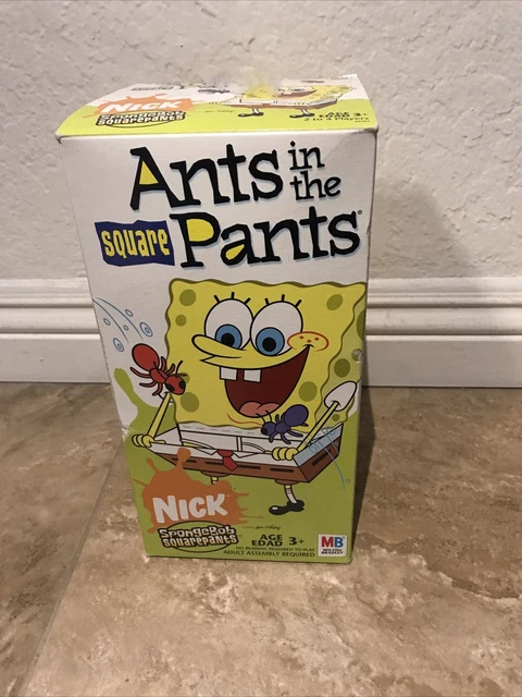 SPONGEBOB SQUAREPANTS ANTS in the Square Pants Game 2005 Complete With ...