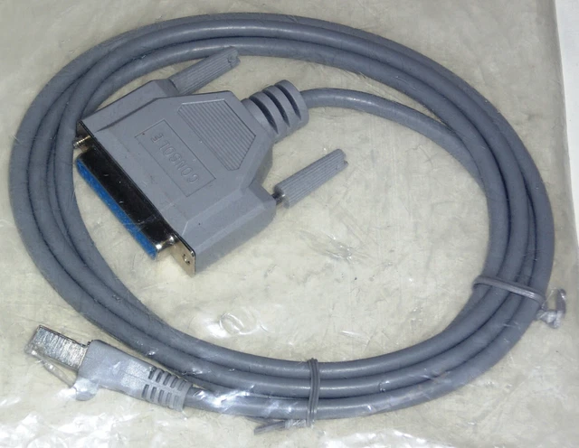 SERIAL CONSOLE CABLE Female DB25 to RJ45 £3.99 - PicClick UK