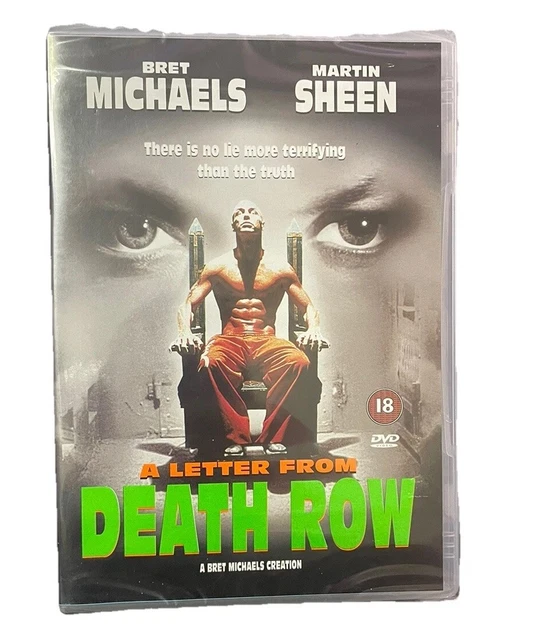 A LETTER FROM Death Row - Bret Michaels, Martin Sheen New & Sealed £5. ...