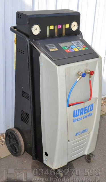 KLIMASERVICEGERÄT WAECO RHS-1050 Klimagerät Klimawartung R134a AIRCON ...