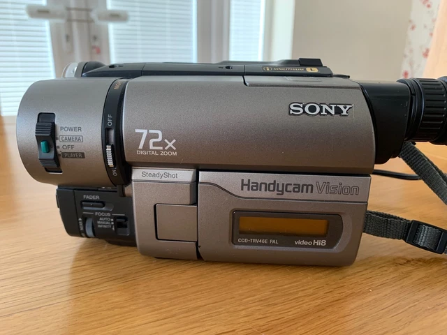 SONY HANDYCAM VISION 72x Digital Zoom Hi8 Video Camera Recorder. £175. ...