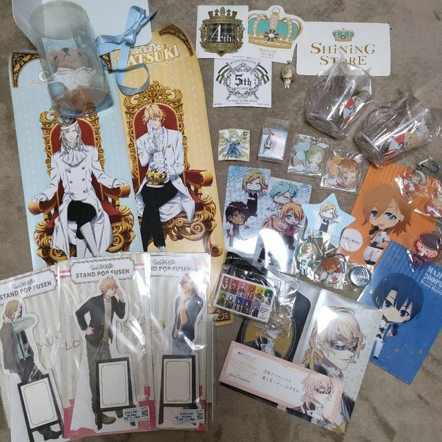 LOT UTA NO Prince-sama Goods Dossier Porte-clés Poster Sticky note Natsuki EUR 113,40 - PicClick FR