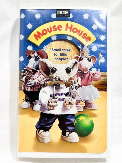 MOUSE HOUSE BBC Video VHS Tape 1996 Small Tales Claymation Kids Movie ...