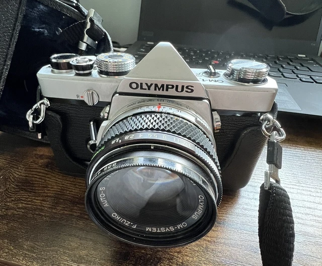 OLYMPUS OM1 35MM SLR Film Camera with 50mm lens Kit (+ Olympus OM10 For Prism) £39.99 - PicClick UK