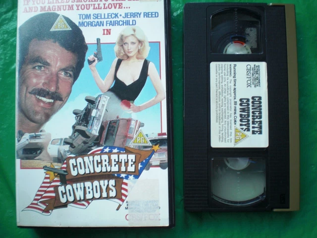 CONCRETE COWBOYS (TOM Selleck) -Pre-Cert) Big Box Original Rare ...