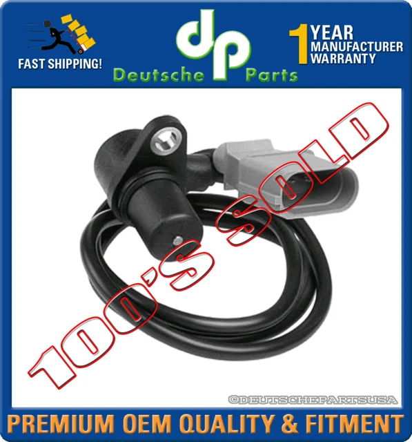 AUDI A4 1.8 A6 2.7 Crank Crankshaft Rpm Position Sensor 078906433A 078 ...