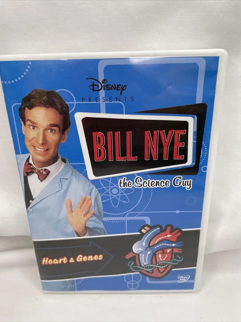 BILL NYE THE Science Guy: Heart & Genes (DVD, 2009) Disney No Scratches ...