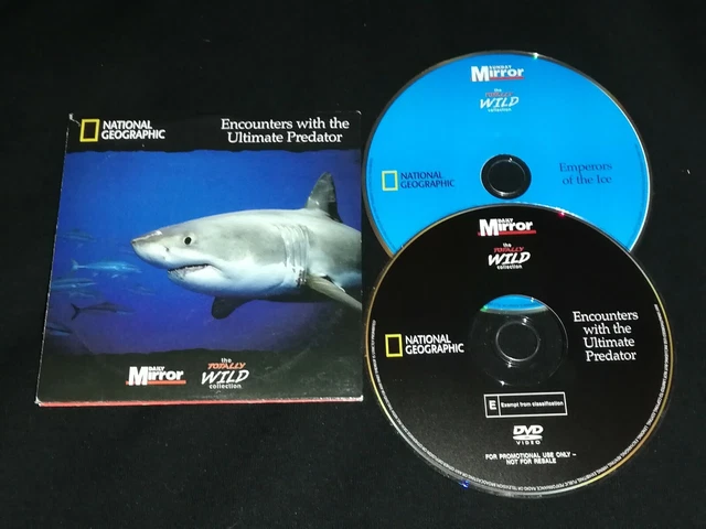 NATIONAL GEOGRAPHIC DVD Sharks And Penguins Totally Wild Collection £1. ...