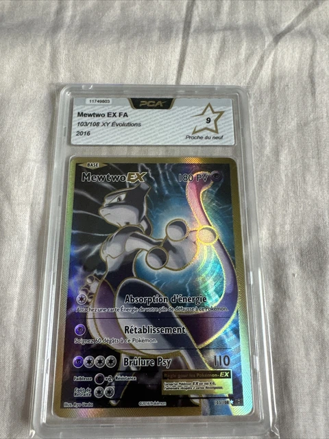 CARTE POKÉMON MEWTWO EX FA 103/108 XY Évolutions PCA 9 EUR 133,00 ...