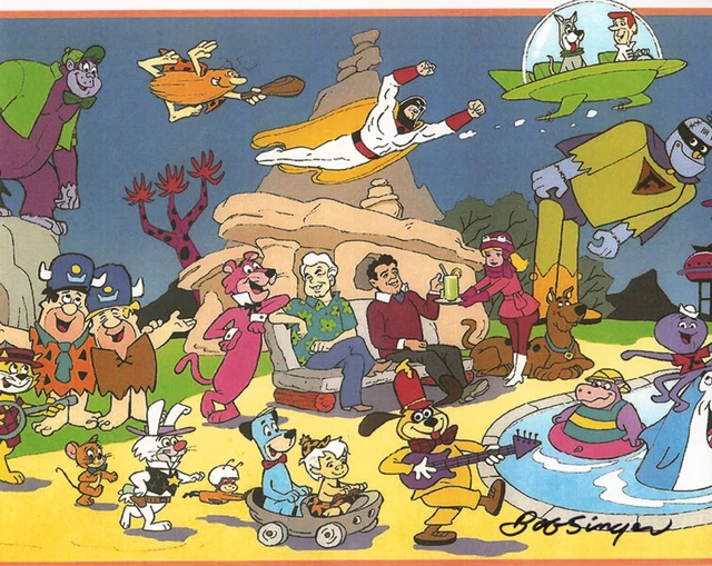 BOB SINGER SIGNED 8x10 PHOTO FLINTSTONES SCOOBY DOO JETSONS ANIMATOR ...