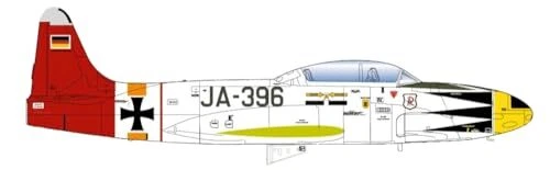 PLATZ 1/72 WEST German Training Aircraft T-33A Démonstration Painting ...
