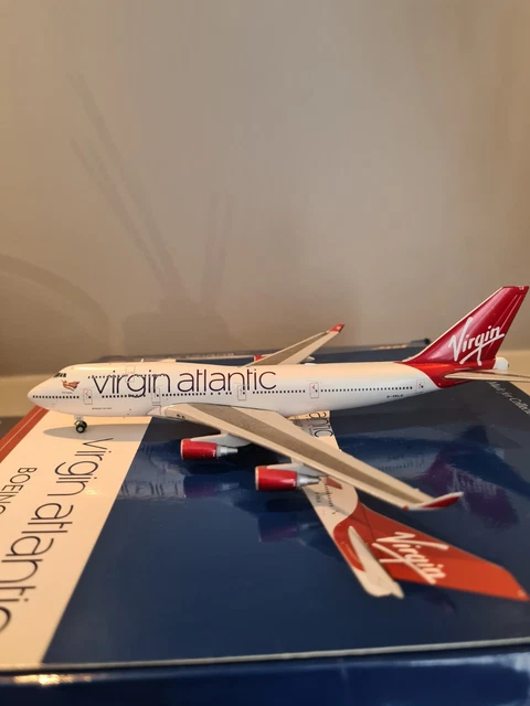 GEMINI JETS 1/400 Diecast Airliner Model Virgin Atlantic Airways Boeing ...