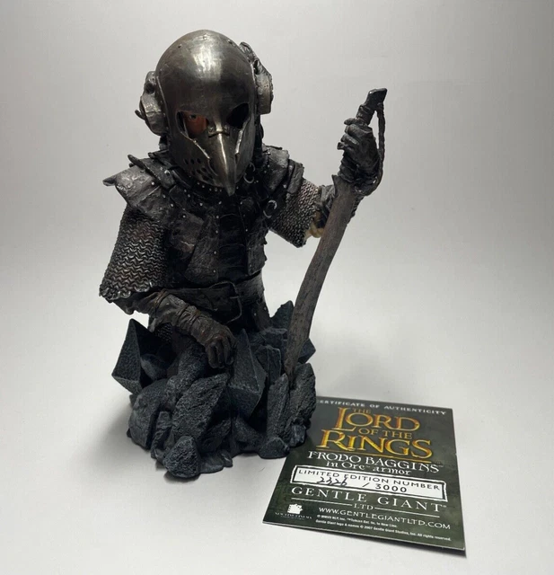 GENTLE GIANT LORD of the Rings Frodo in Orc Armor 1/6 Bust 16cm Limited ...