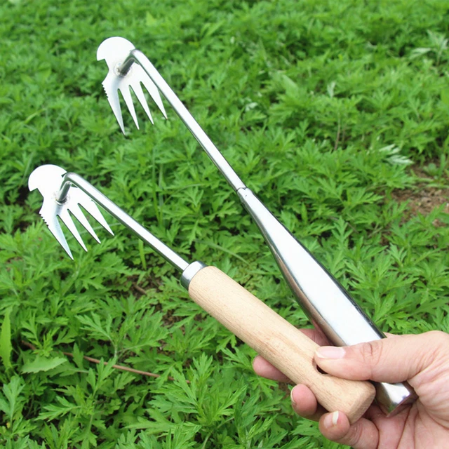GARDEN WEEDER REUSABLE Pulling Claw Weeder Garden Weeding Tool Iron $14 ...
